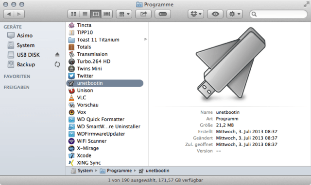 Anleitung: Linux-USB-Stick mit UNetbootin auf Mac und PC erstellen ...