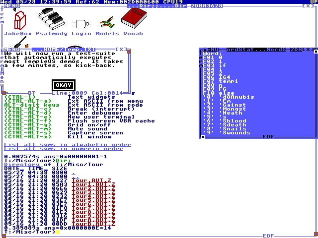 Tutobizarr: Temple OS, das göttliche Betriebssystem | Tutonaut