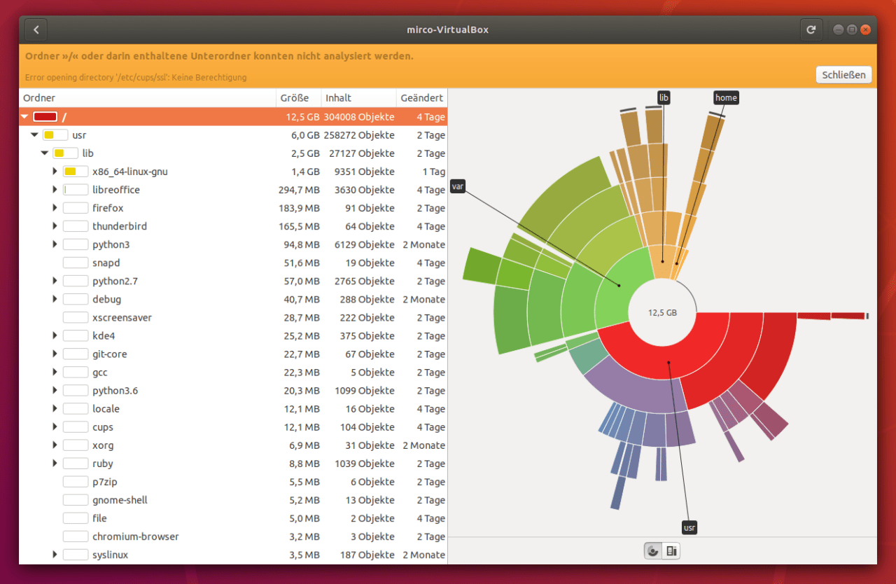 Anleitung: Festplattenbelegung unter Linux analysieren | Tutonaut.de
