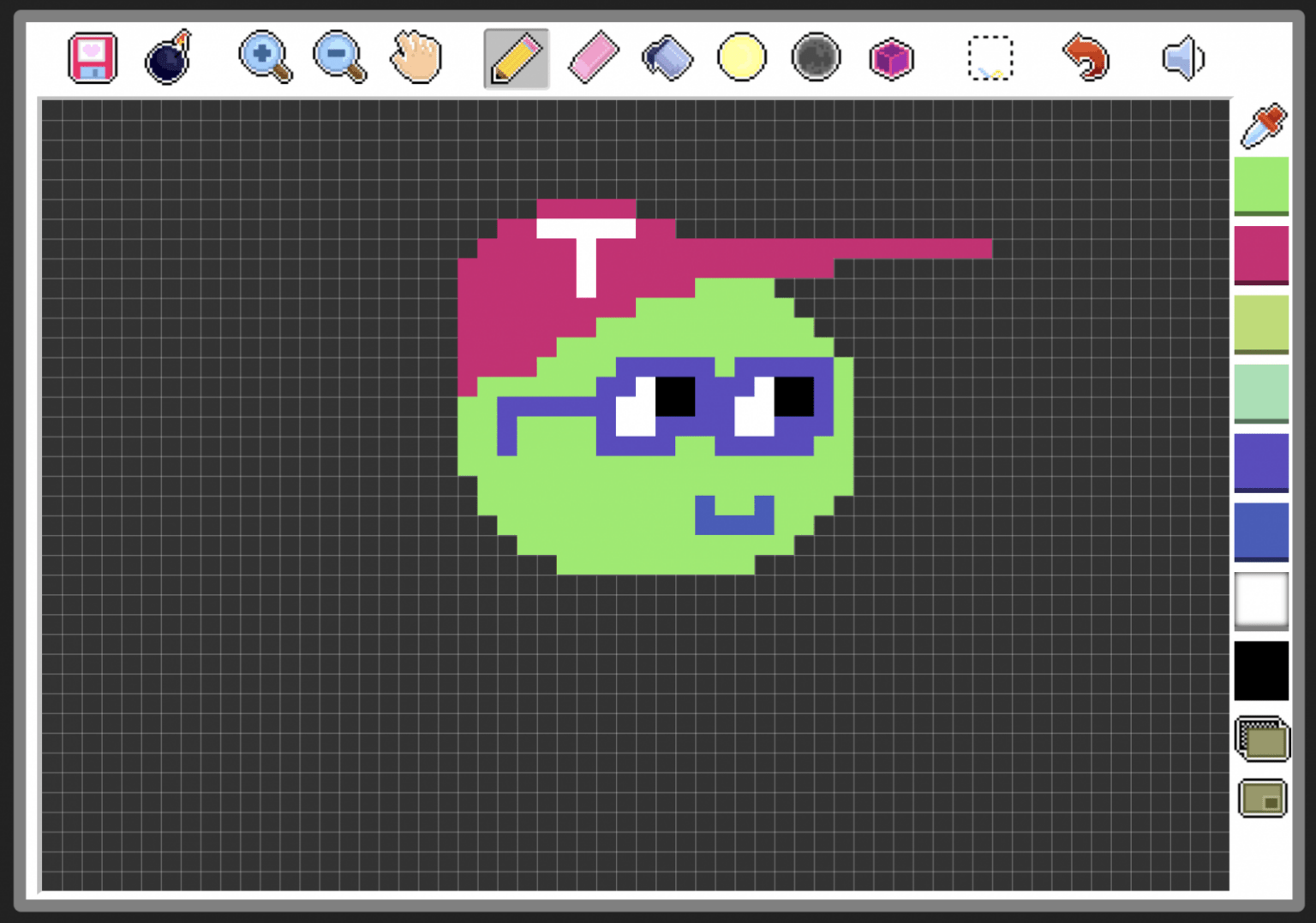 8-Bit-Pixelgrafik zeichnen – im Web und als App | Tutonaut.de