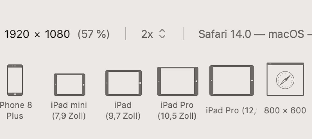 Safari Test Responsive Web Design On Different Screen Sizes Tutonaut de