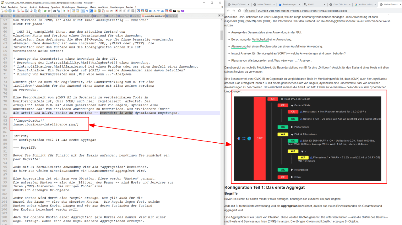 Notepad++ mit AsciiDoc: Highlighting und Preview - Tutonaut.de