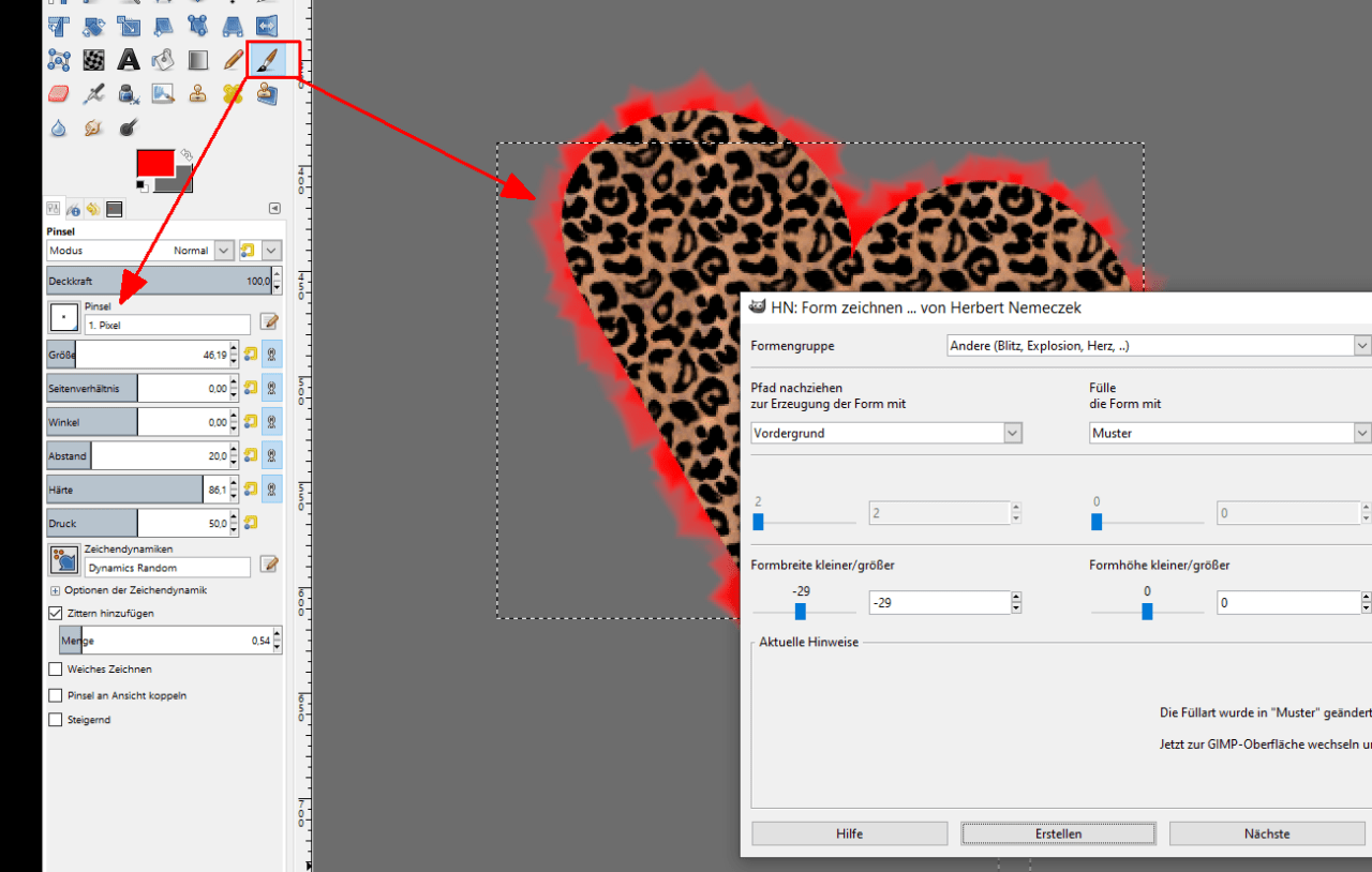 Gimp: Formen zeichnen per Plugin | Tutonaut