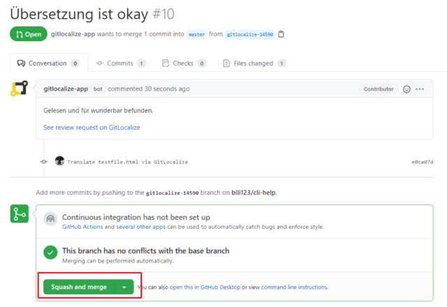 GitHub: Texte mit GitLocalize übersetzen | Tutonaut
