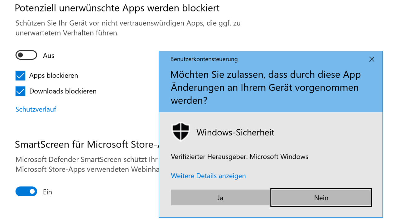 Download-Probleme unter Windows beheben