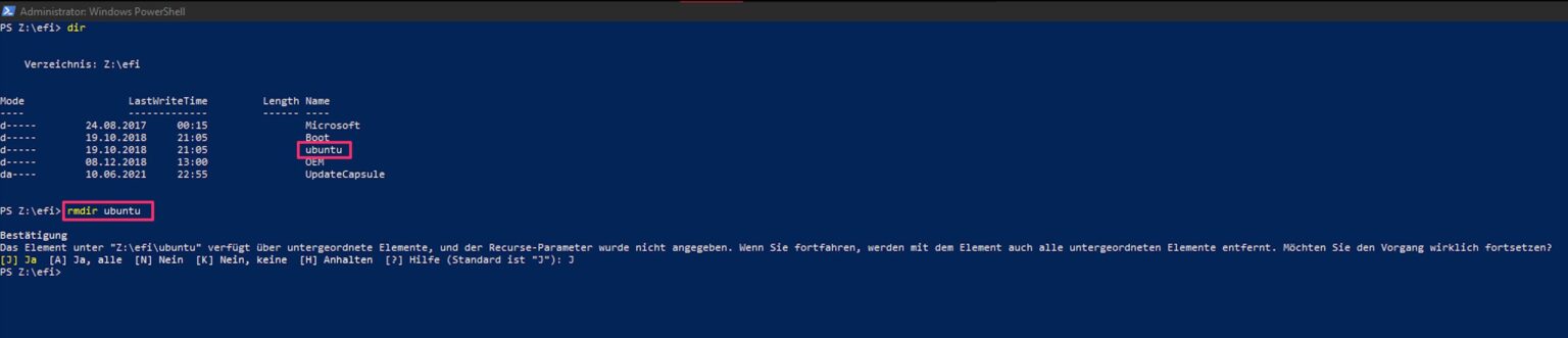 GNU-GRUB-Bootloader aus UEFI-Systemen entfernen | Tutonaut.de
