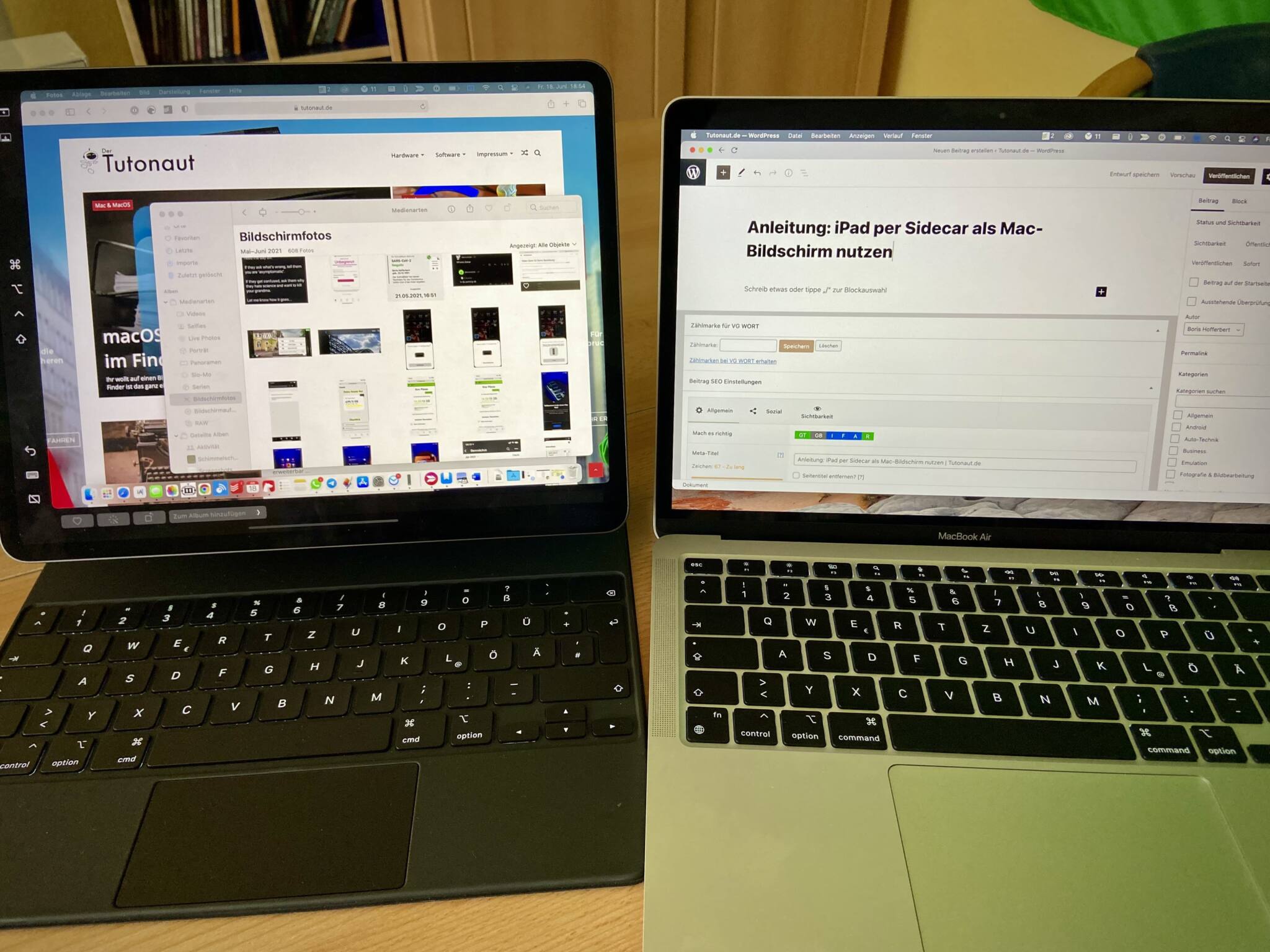 Anleitung: iPad per Sidecar als Mac-Bildschirm nutzen