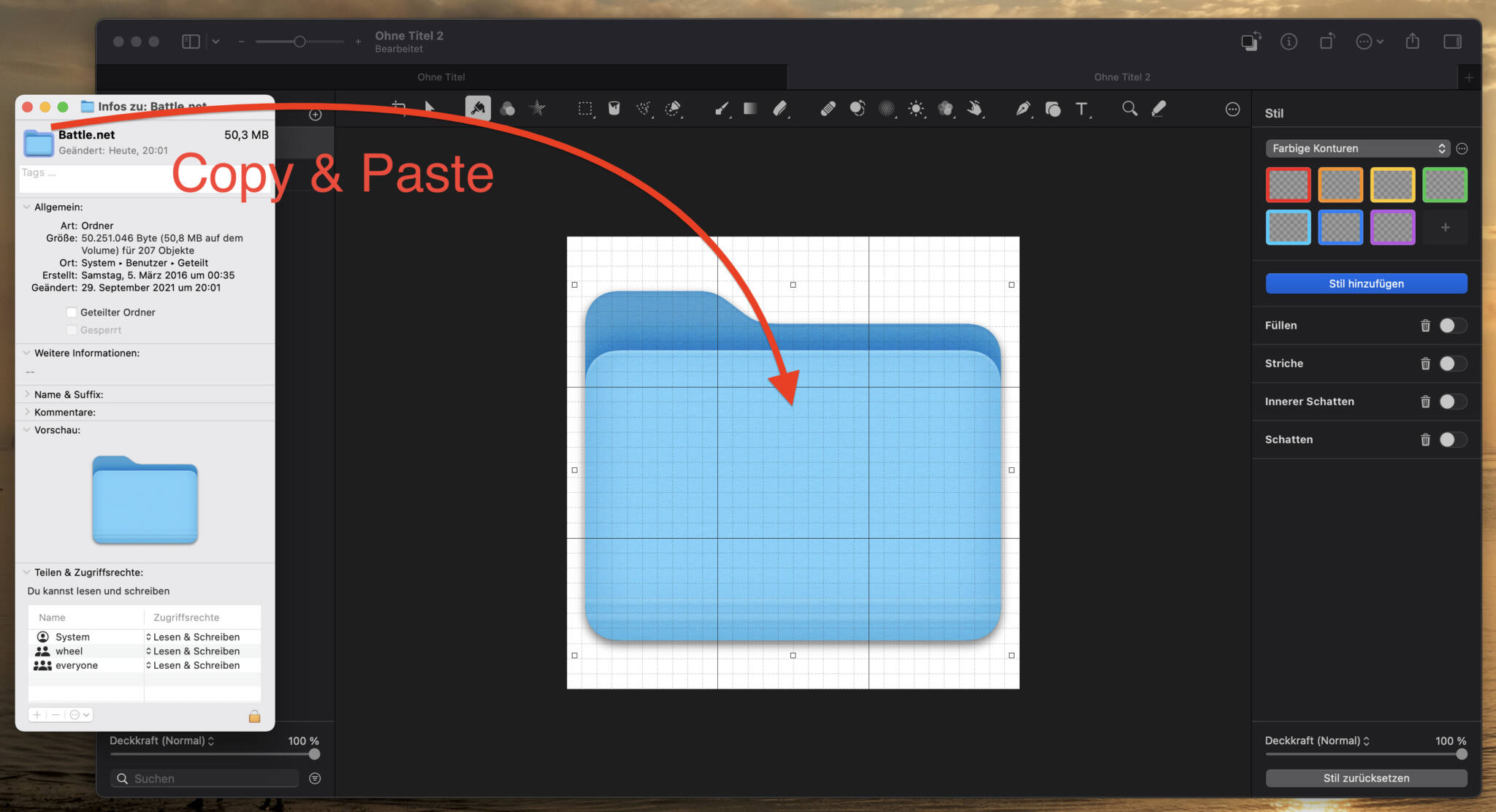 MacOS-Icons erstellen und ändern mit Pixelmator Pro | Tutonaut.de
