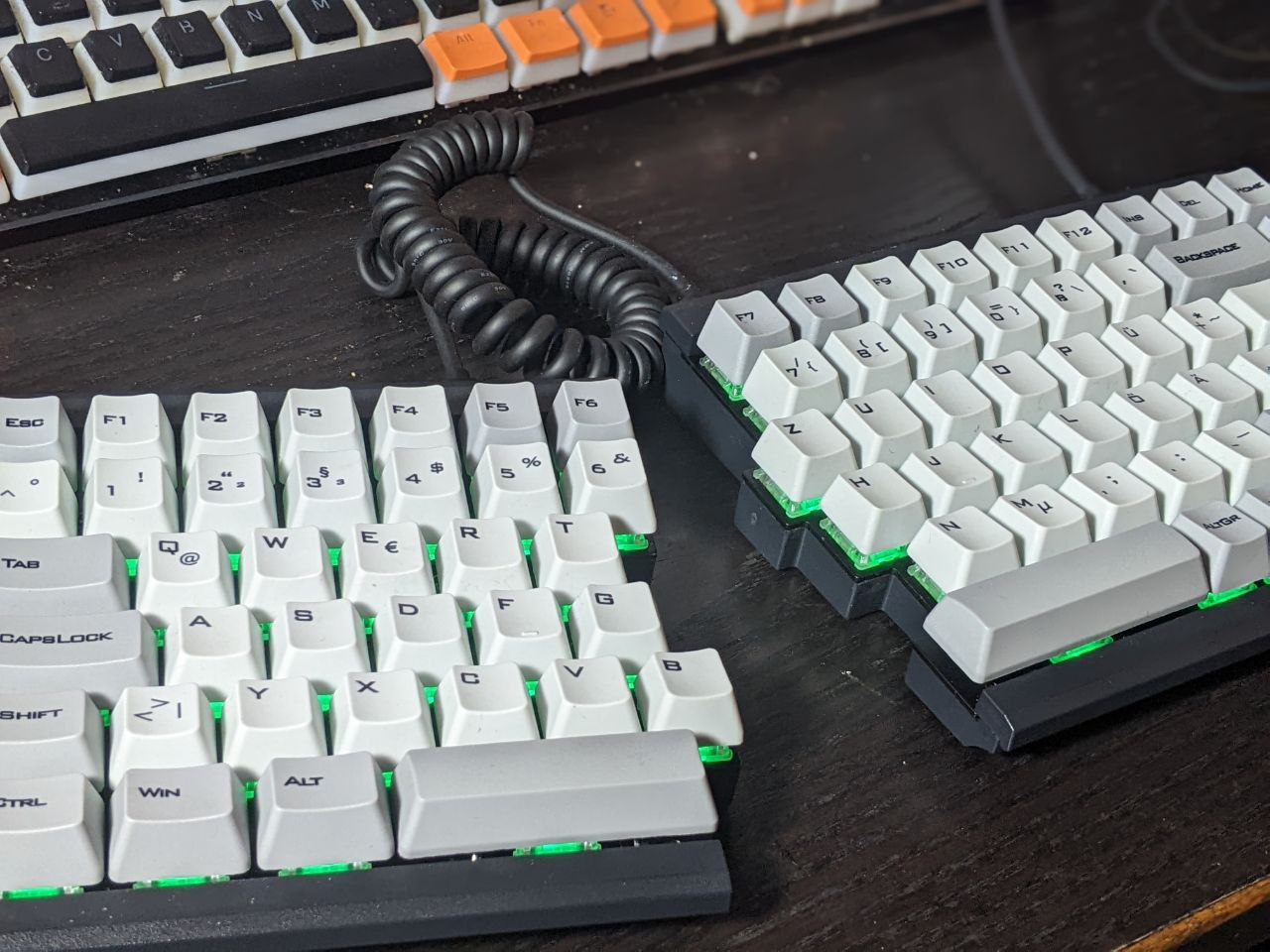 Split-Tastatur: Wunsch vs. Verfügbarkeit (Mistel Barocco MD770)