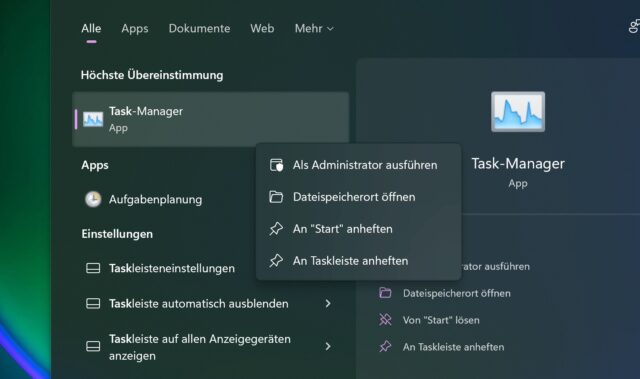 Windows 11: Task-Manager öffnen – sechs Wege zum Ziel | Windows ...