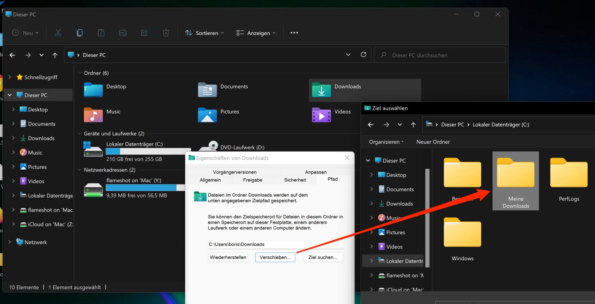 Windows: Alle Benutzeordner am richtigen Ort! | Tutonaut