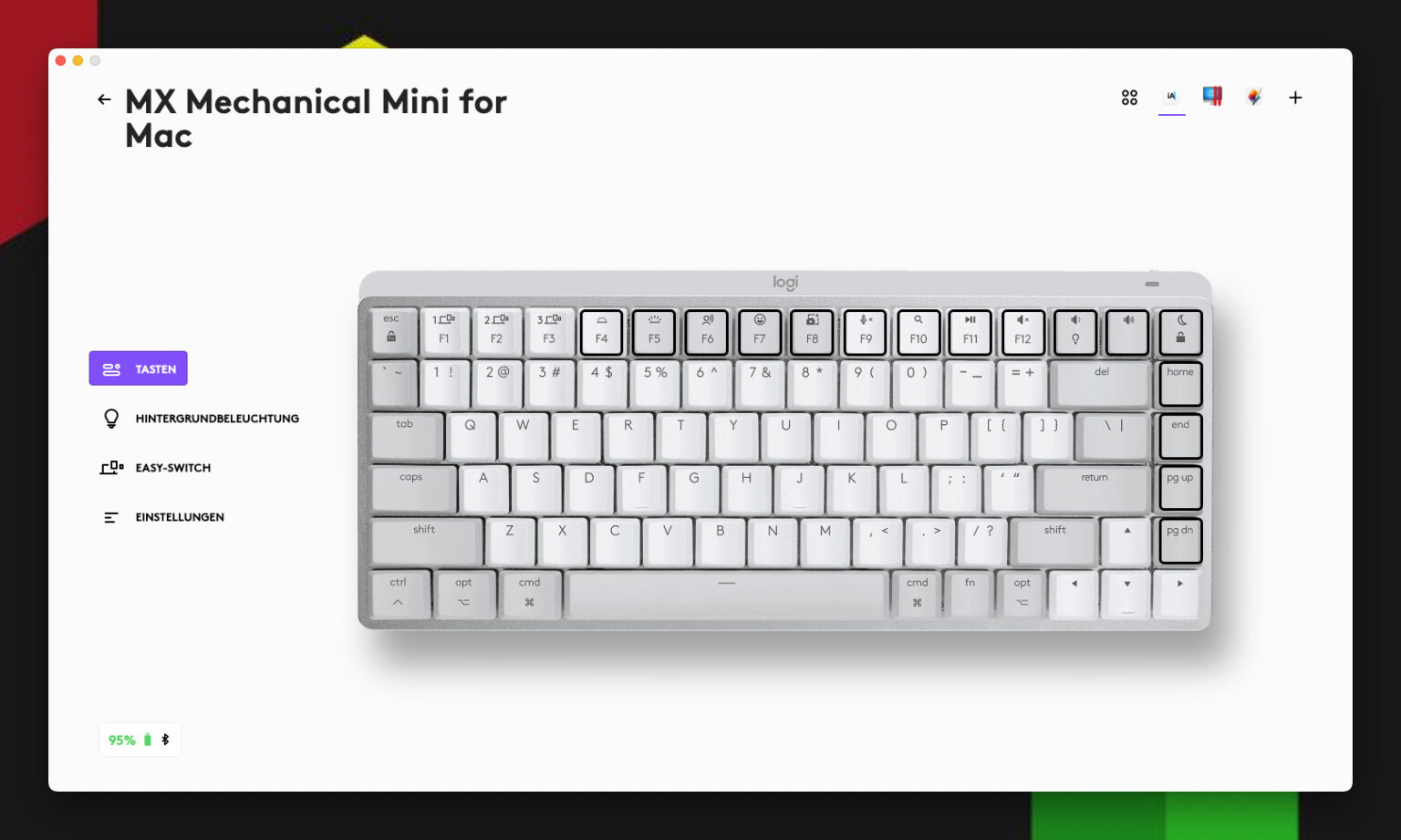 Logitech: Maus- und Tastatur-Tasten individuell für Programme belegen ...