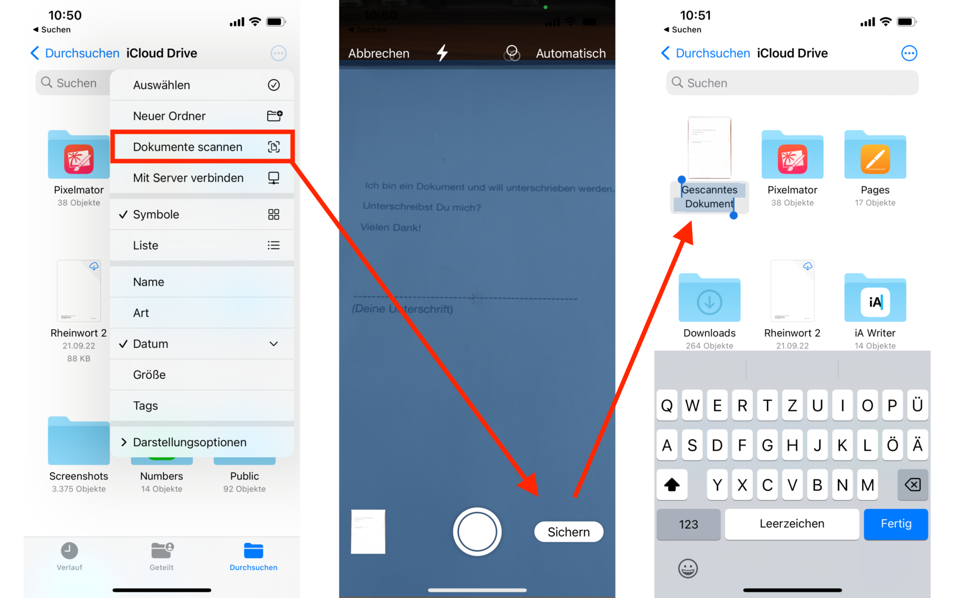 Dokumente mit dem iPhone unterschreiben | Tutonaut.de