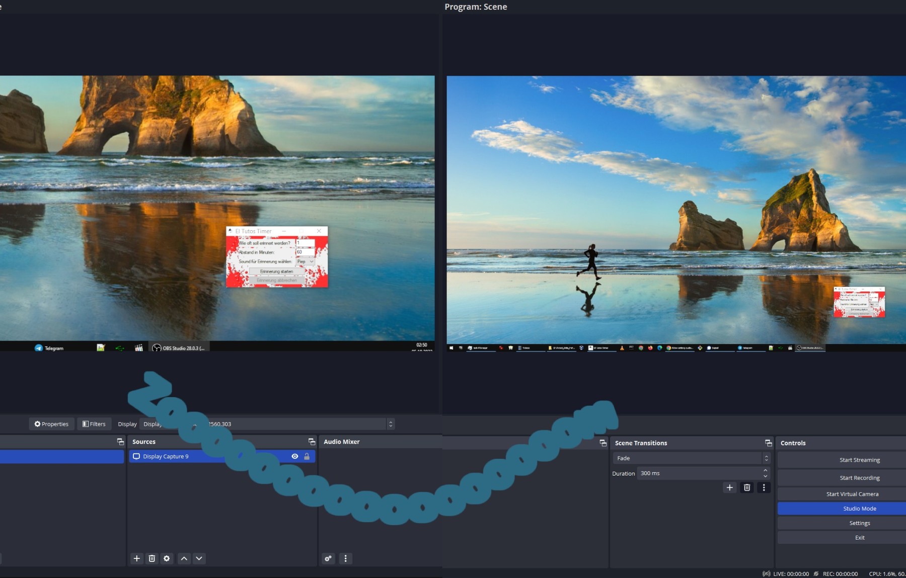 OBS Studio: Auf Mauszeiger zoomen und folgen | Tutonaut