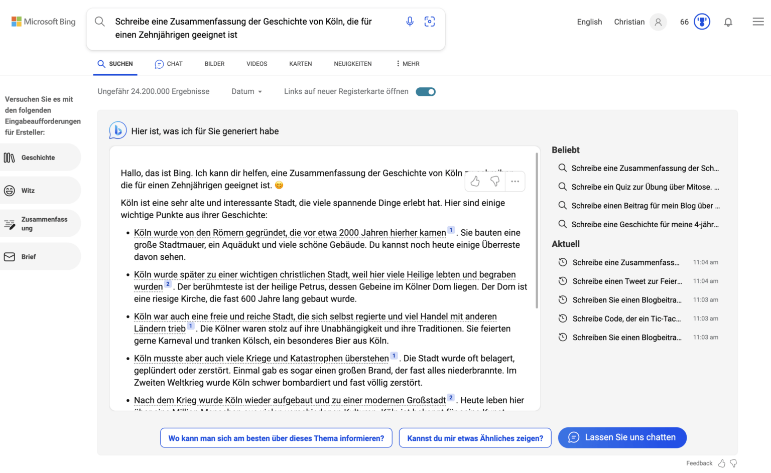 Das neue Bing mit ChatGPT nutzen | Tutonaut.de