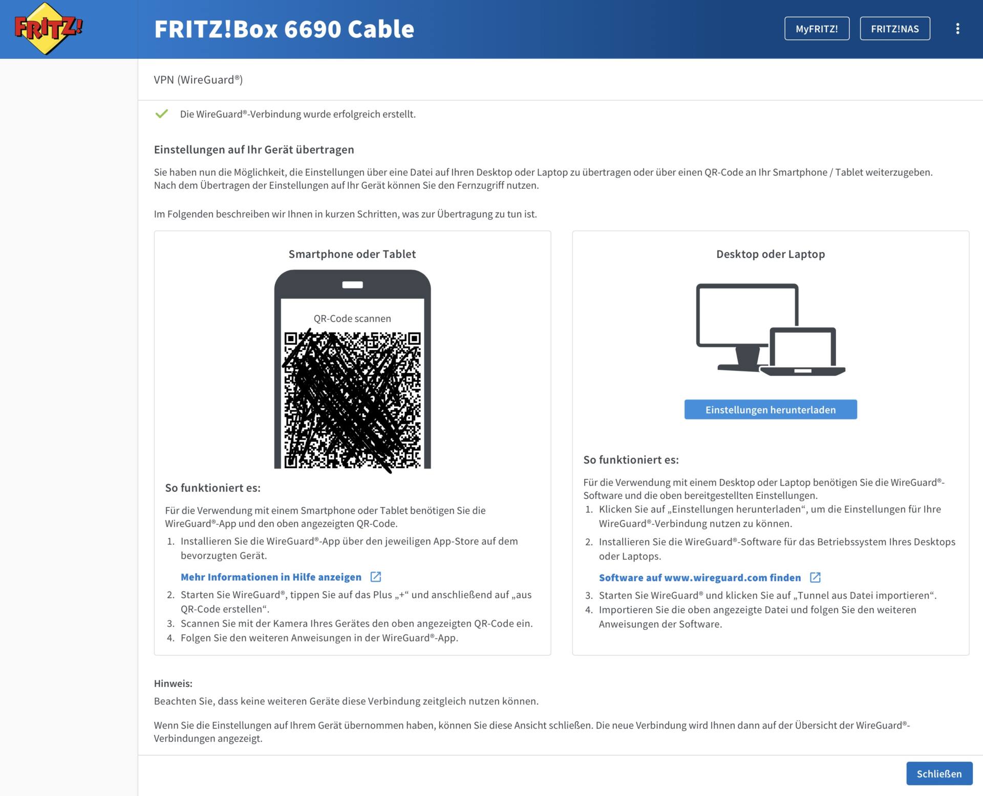 FritzBox-VPN per WireGuard einrichten | Tutonaut.de