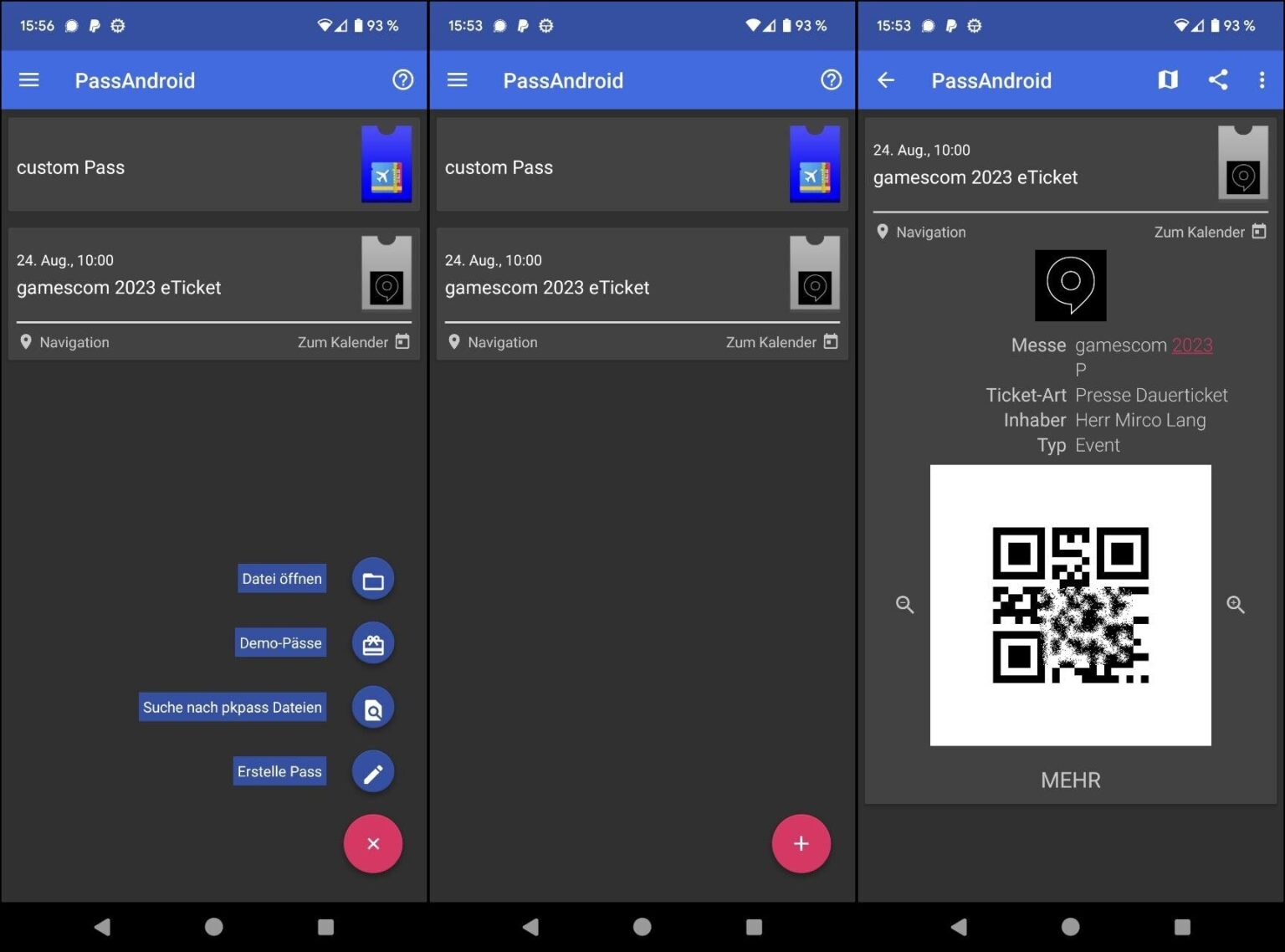 Tickets im pkpass-Format unter Android und Windows | Der Tutonaut