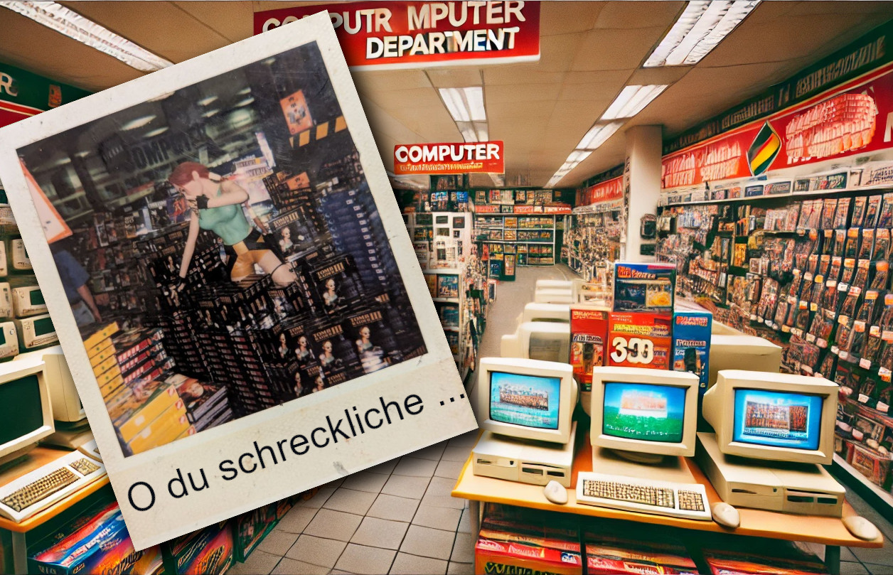 Saturn, 90er, PC-Abteilung: Weihnachten fürn Arsch | Tutonaut